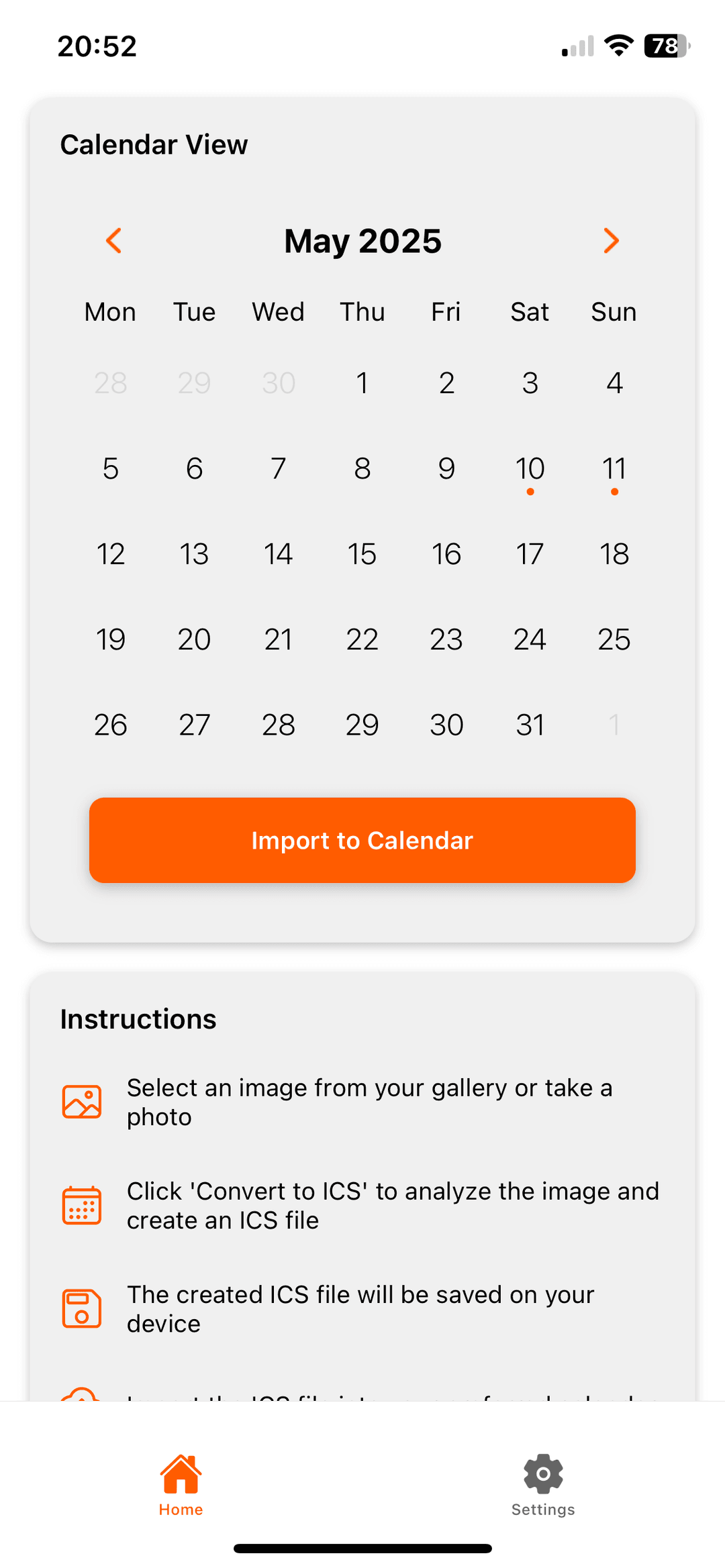 Photo2Calendar: Convert Calendar Images to Digital Events | AI-Powered
